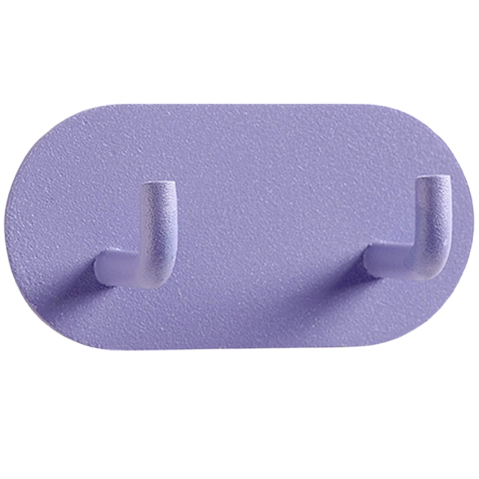 Adhesive Hooks, Heavy Duty Metal Holder for Bathroom Kitchen, 2.7 × 1.4 ...