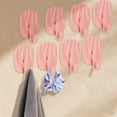 Adhesive Hooks No Drill Wall Mounted Door Hanger for Kitchen Bathroom ...
