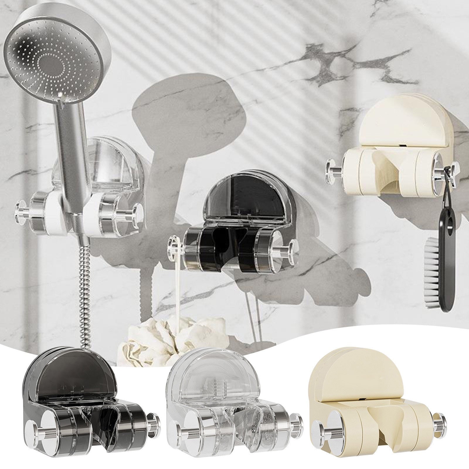 Adhesive Hooks,Suction Cup Hooks for Shower,Suction Cup Shower Bracket ...