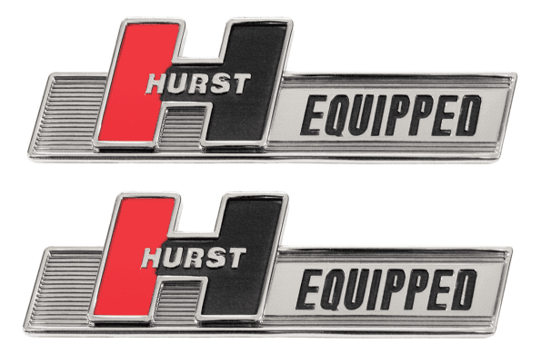 Adhesive Hurst Equipped Emblem Set GTO Skylark Cutlass Grand Prix ...
