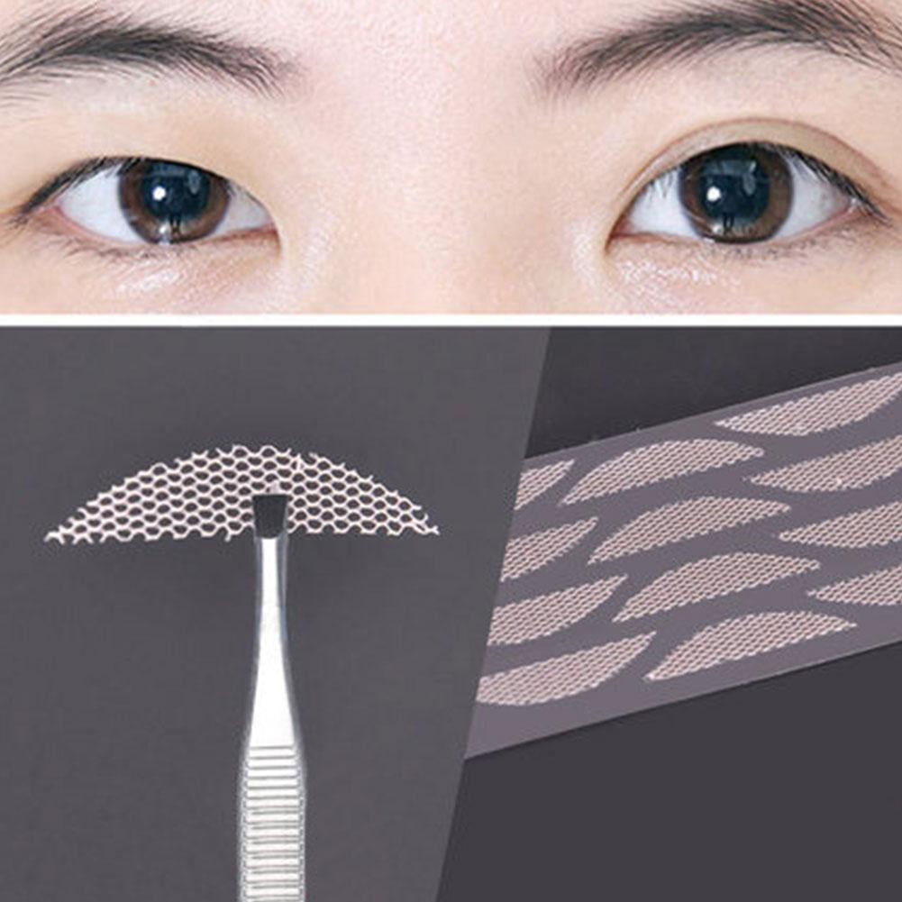 Adhesive Invisible lace Double Eyelid Patch Eye Sticker Waterproof ...