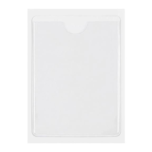 Clear Adhesive Pockets