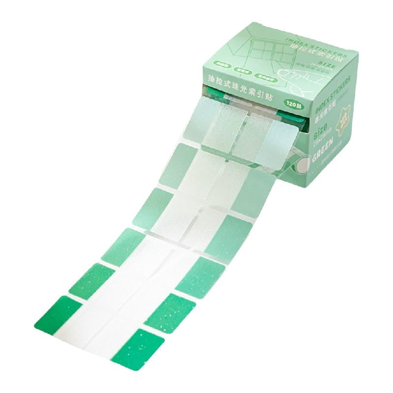 Adhesive Label Writable Colored PET Label Adhesive Notes Notebook Page ...