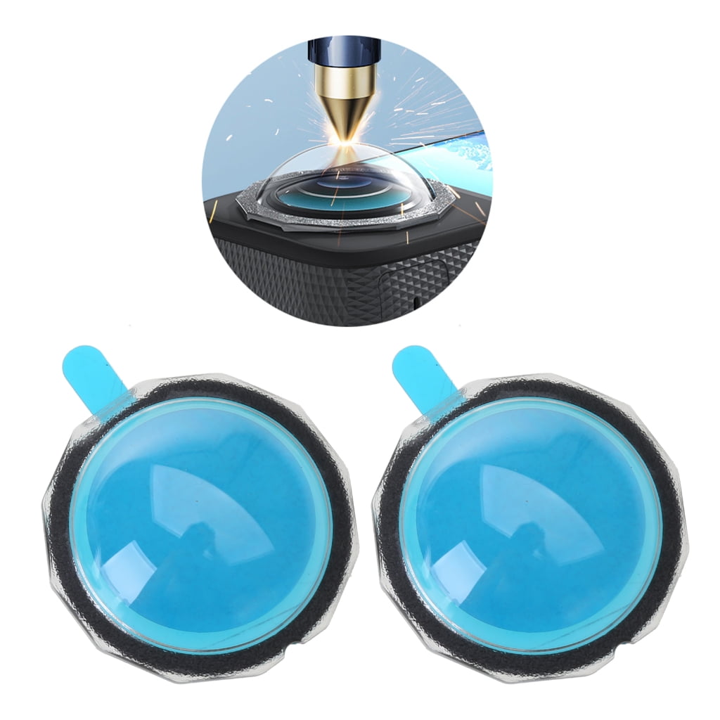 Adhesive Lens Protective Cover Lens Cap Sports Camera Accessory for 360 ...