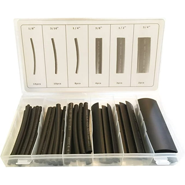 Adhesive Lined Heat Activated Waterproof Shrink Tubing (42 Piece Set ...