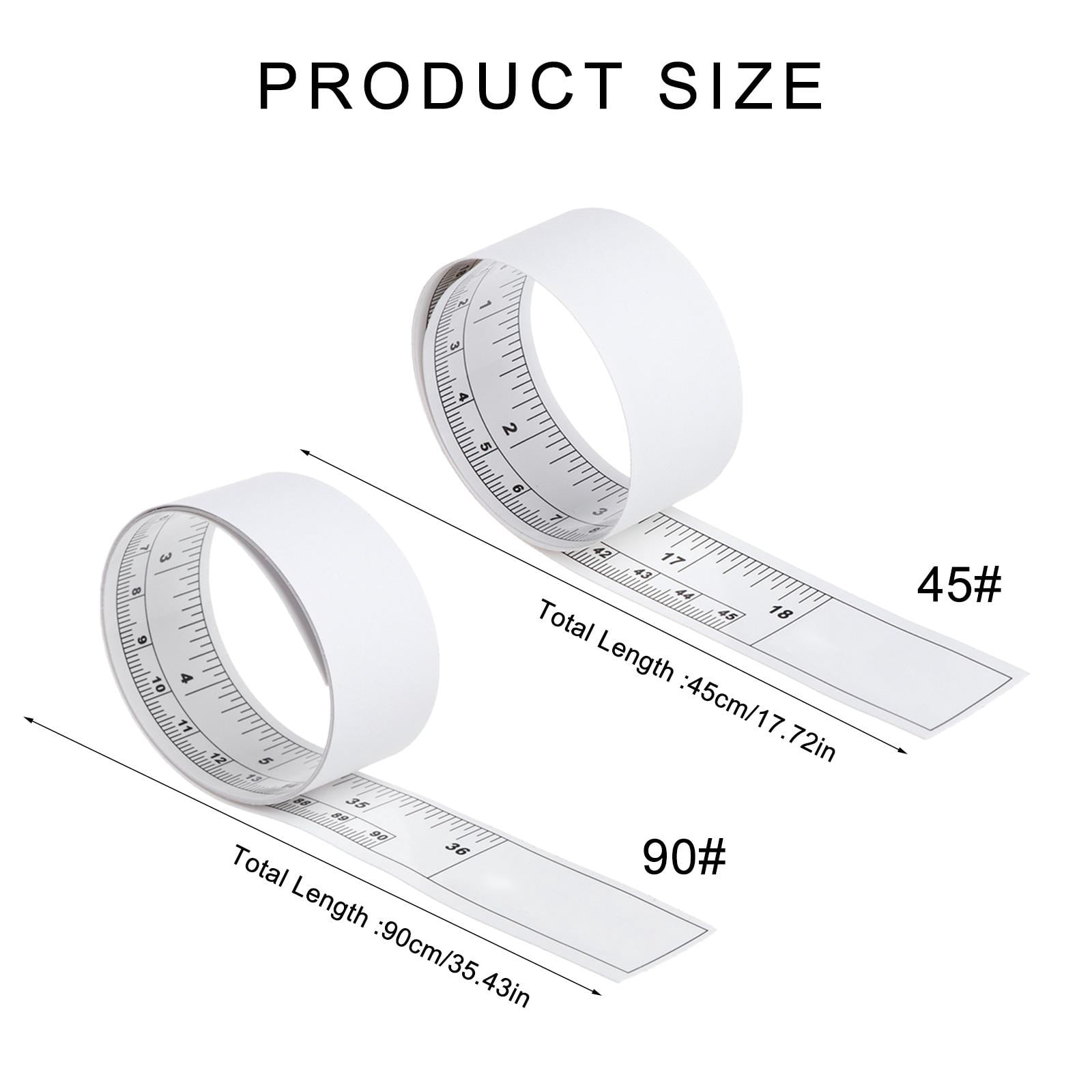 Adhesive Measuring Tape Meter Tape Measure Pasty Measurement Tape ...