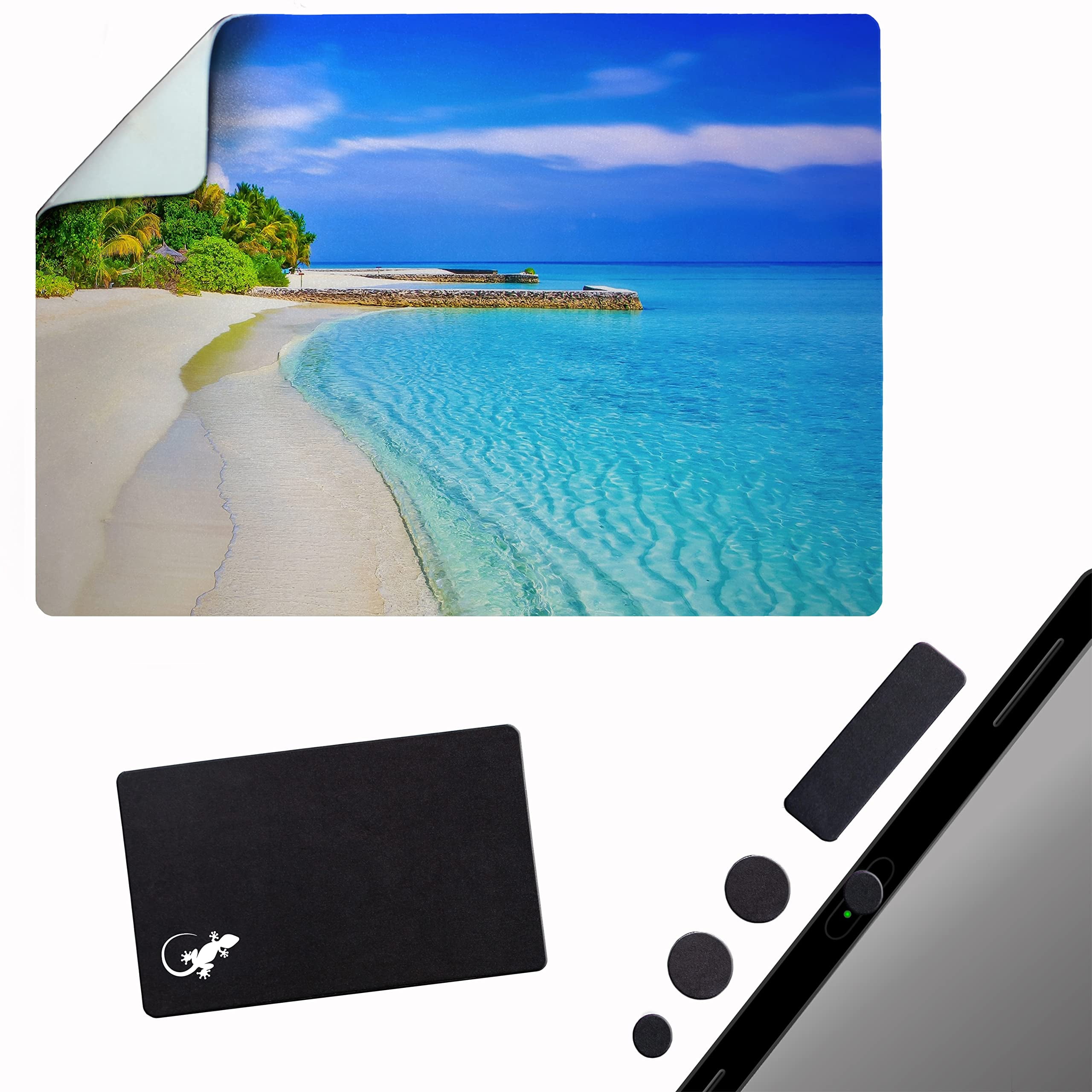 Adhesive Mouse Pad - Peel and Sticks to Any Surface - Travel Mouse Pad ...