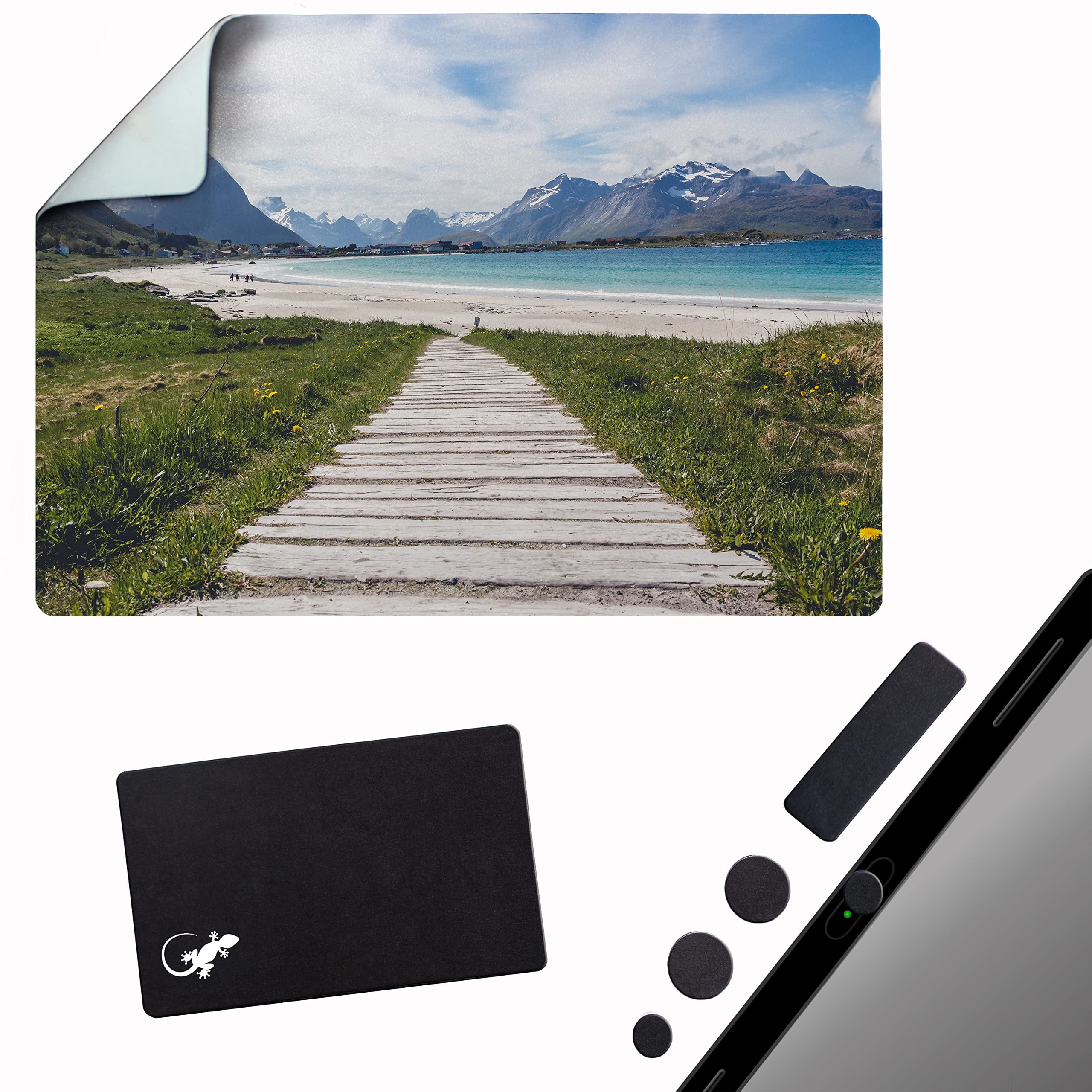 Adhesive Mouse Pad - Peel and Sticks to Any Surface - Travel Mouse Pad ...