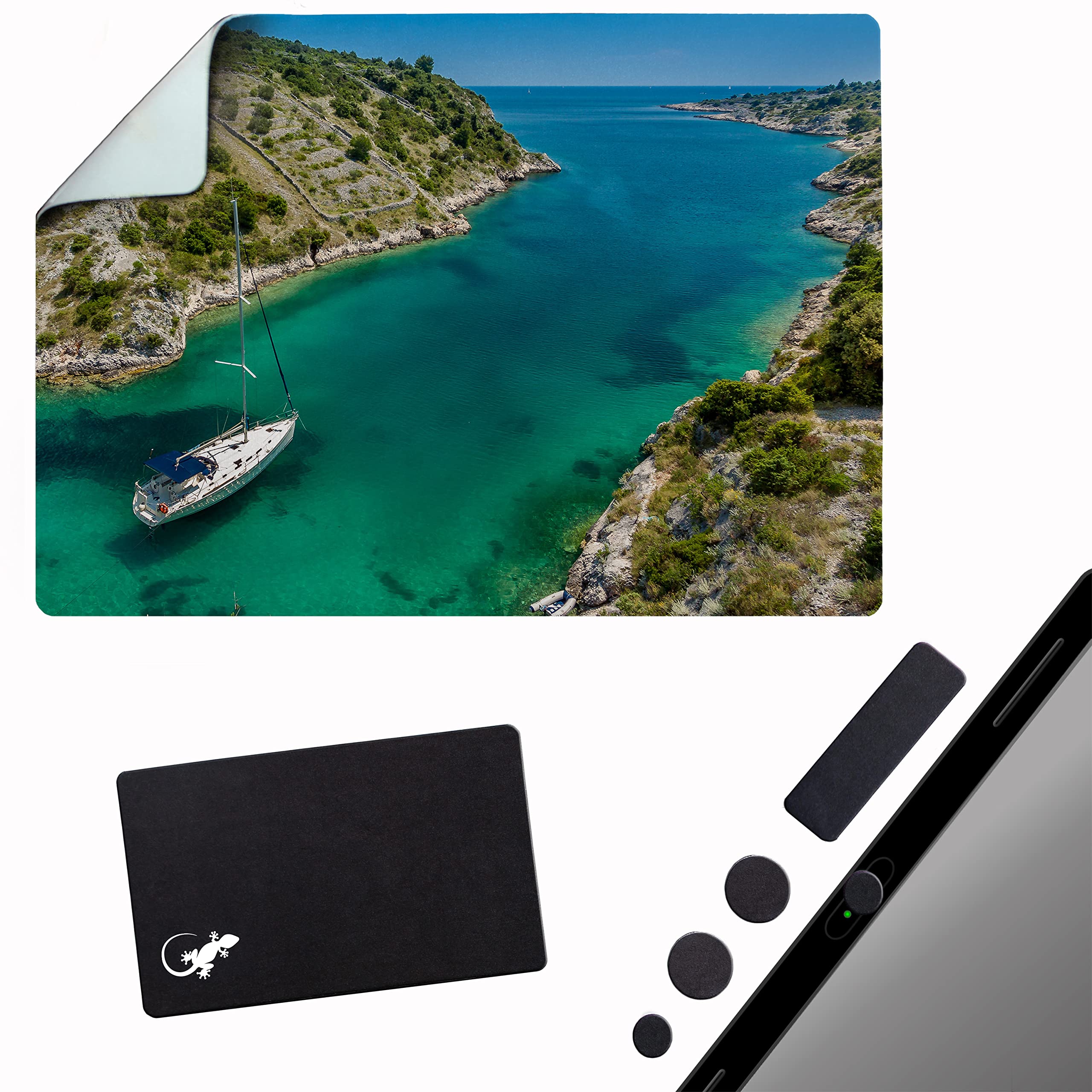 Adhesive Mouse Pad - Peel and Sticks to Any Surface - Travel Mouse Pad ...
