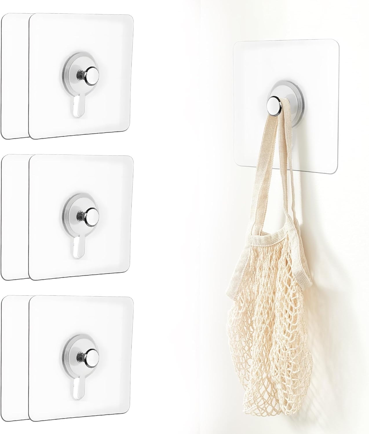 Adhesive Nail Picture Hanging No Drilling Hooks for Photos, Posters ...