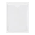 Adhesive PVC Label Holders, Top Open Index Card Pockets, Peel And Stick ...