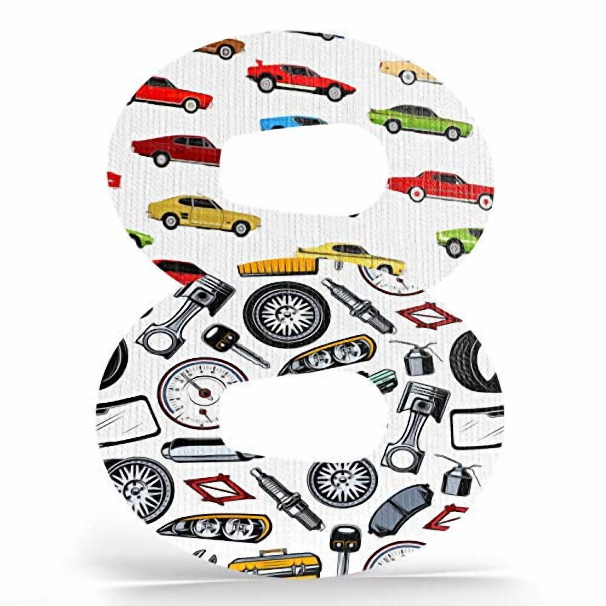 Adhesive Patches : Gear Head Combo - Oval Shapes - Extreme Formula - 20 ...