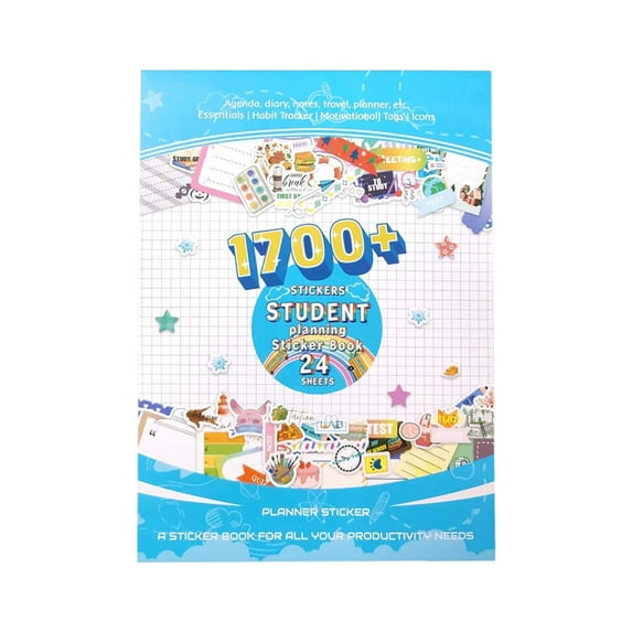 Adhesive Planner Sticker Scrapbooking Decorative Sticker For Journals ...