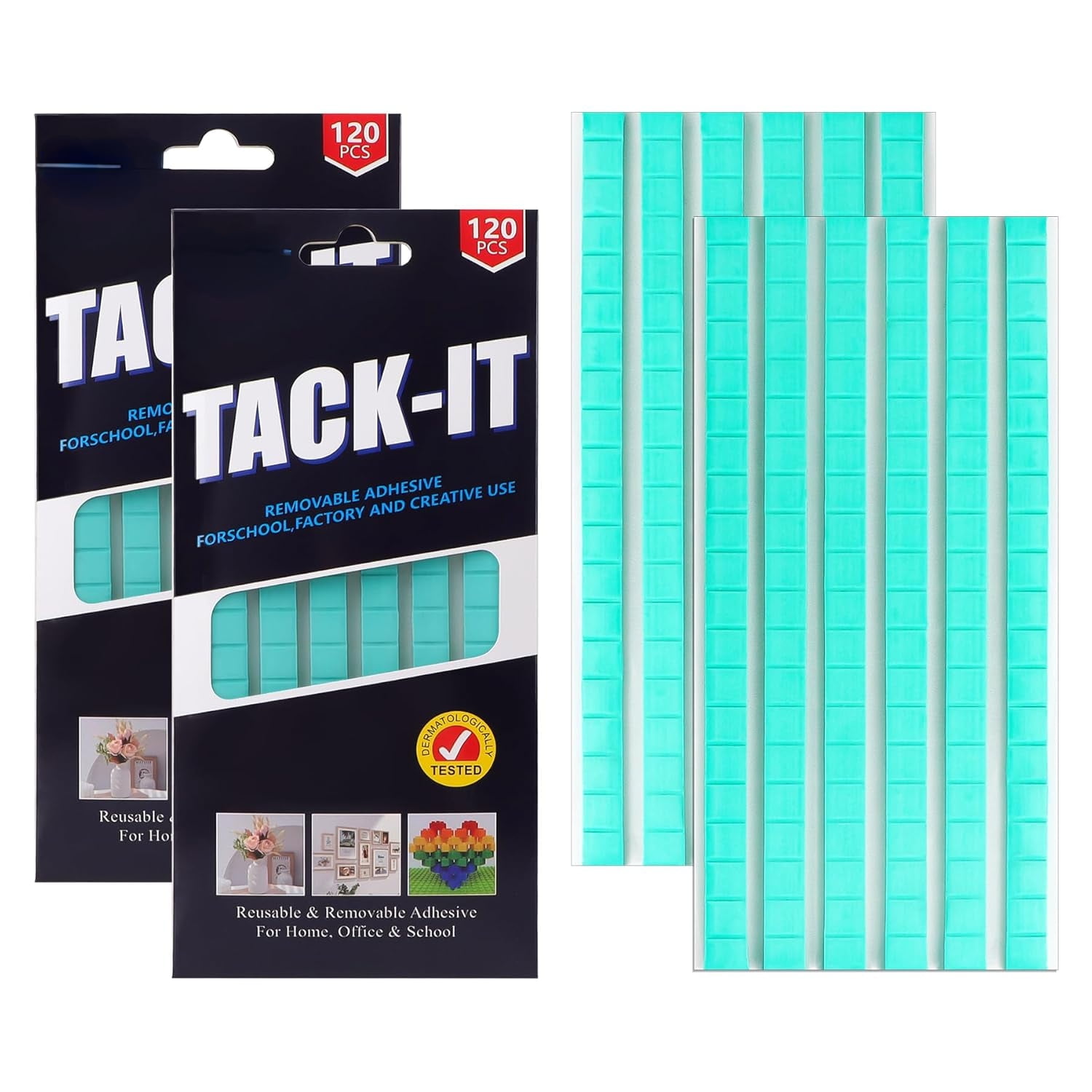 Adhesive Poster Sticky Tack Putty, Reusable and Removable Adhesive ...