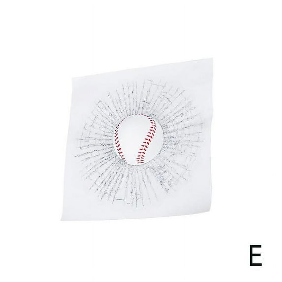 Adhesive Prank Simulation Broken Car Sticker Crack Hits Ball 3D Hot ...