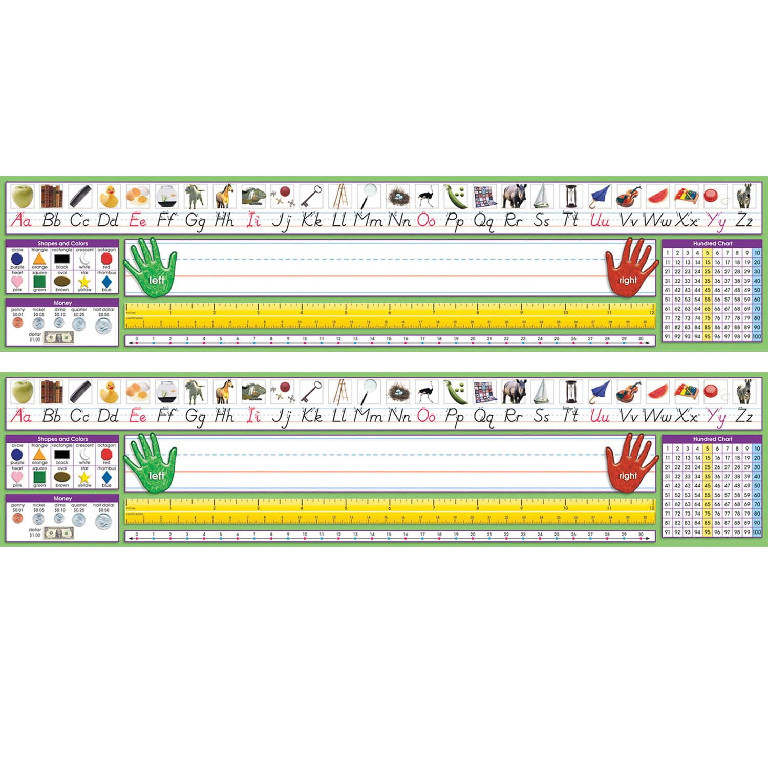 North Star Teacher Resources Adhesive Primary Modern Manuscript Desk ...