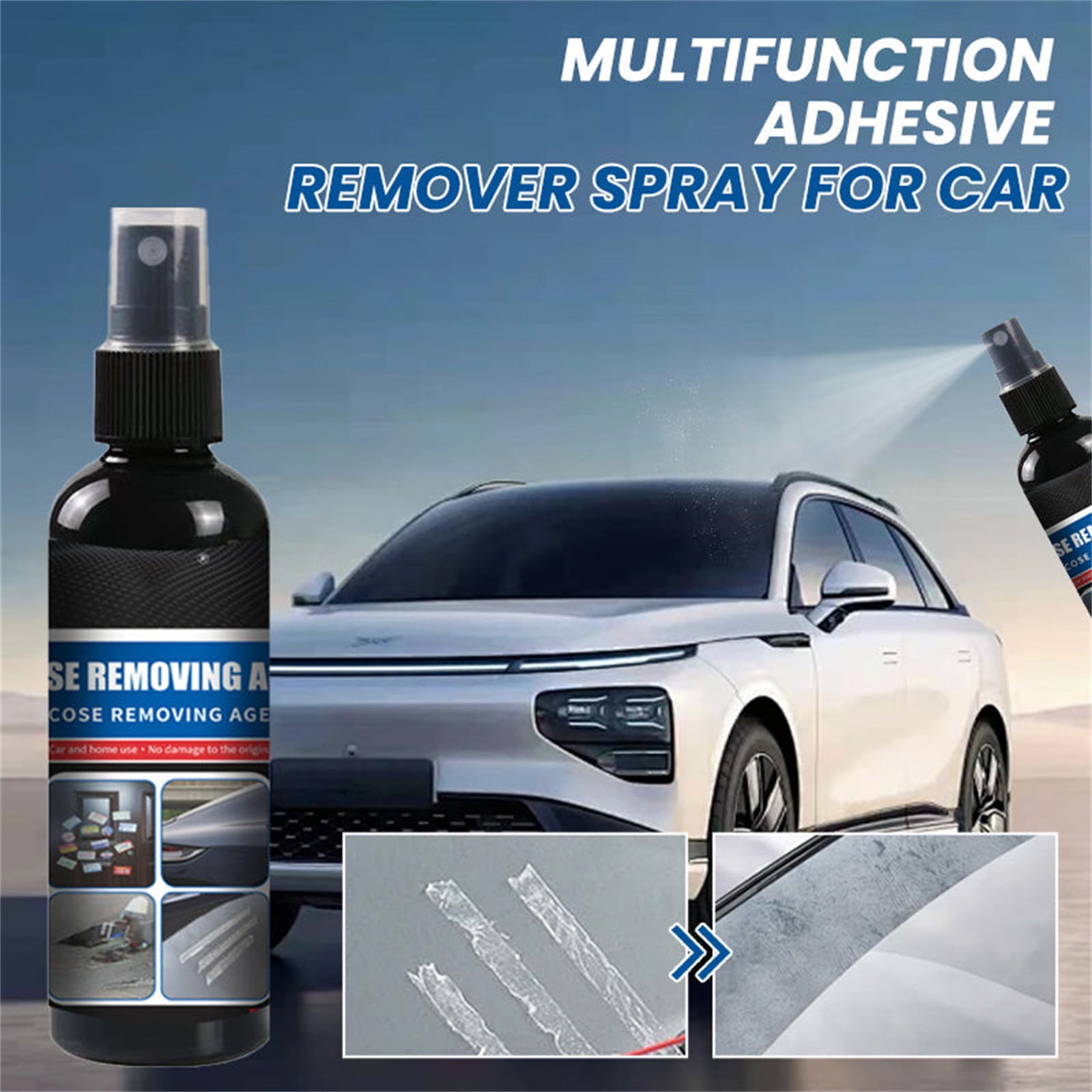 Adhesive Remover for Automotive Home Use | Sticker Label Residue ...