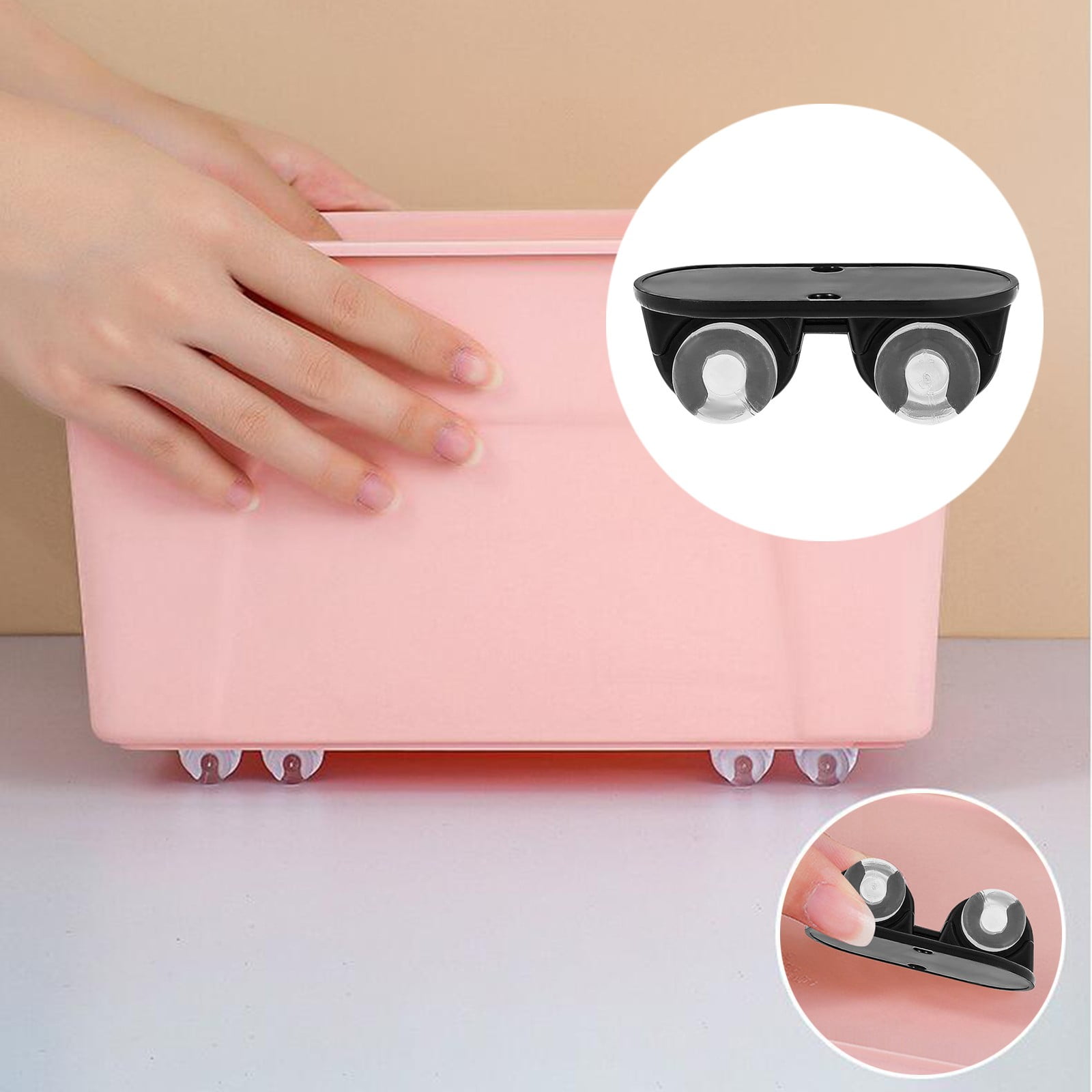 Adhesive Roller Household Sorting Box Pulley Storage Box Storage Box ...