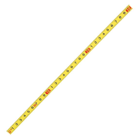 Adhesive Ruler 10mm Wide Bright Measuring Tape for Quick Measurement ...