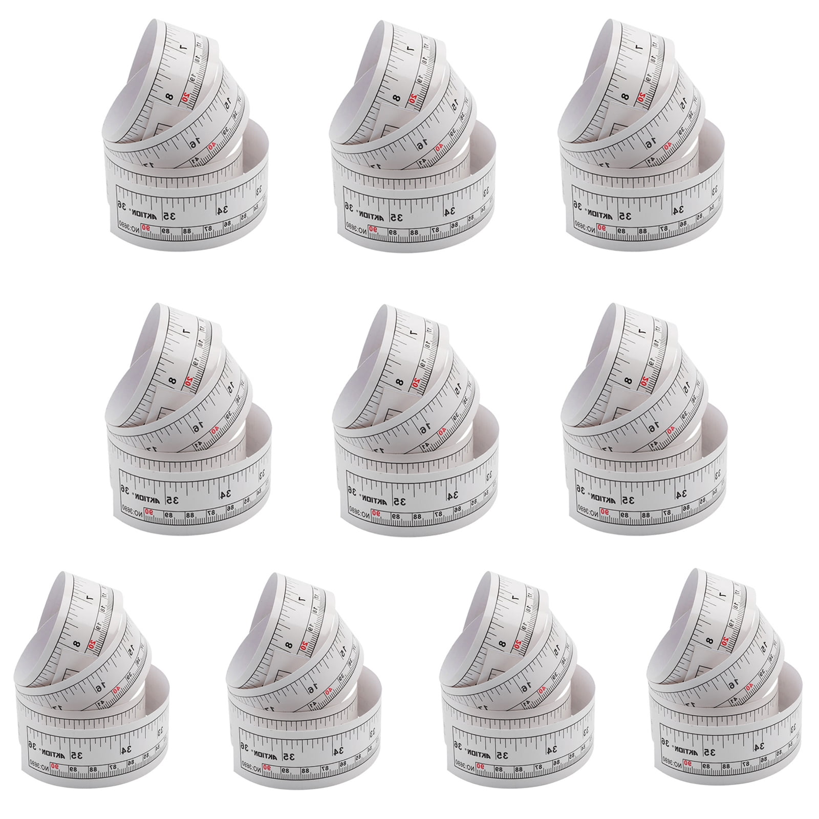 Adhesive Sewing Measure Tape Measuring Length 90cm/36Inch Fabric ...