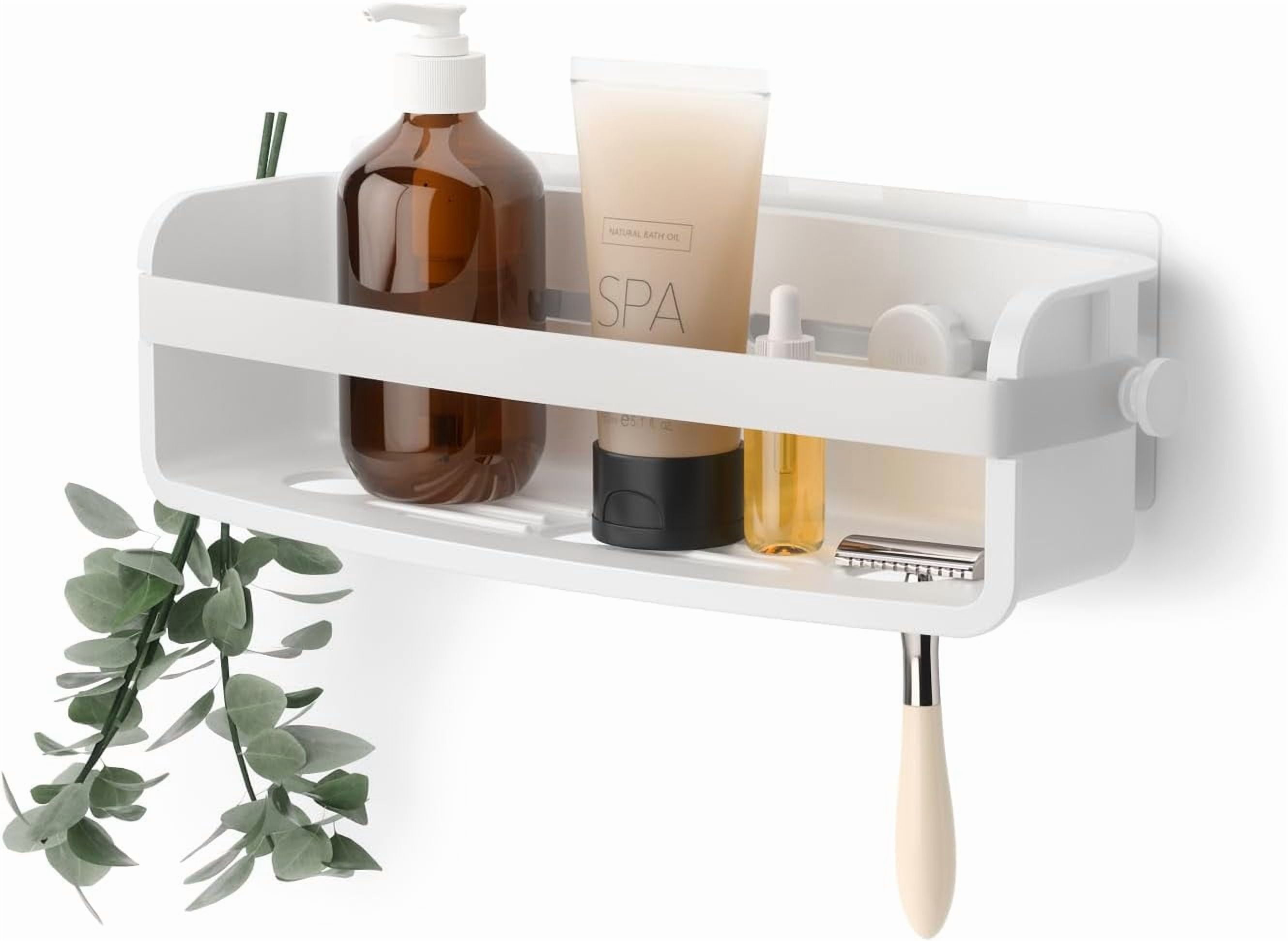 Adhesive - Shampoo Holder Bin for Bathroom Storage - Walmart.com