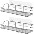 Adhesive Shower Caddy Shower Shelf Organizer for Bathroom Organization ...