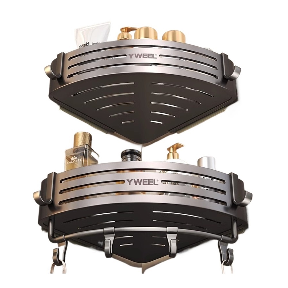 Adhesive Shower Storage Box Bathroom Storage, Shower Storage Box for ...