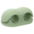 Adhesive Silicone Pen Holder for Desk, 2 Slots Pencil Holder, 1.5×0.9 ...