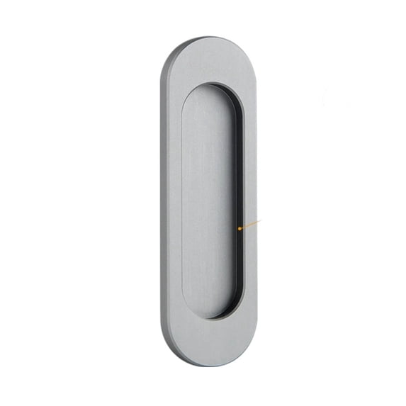 Adhesive Sliding Door Handle | No-Drill Installation | Modern Flat Pull ...