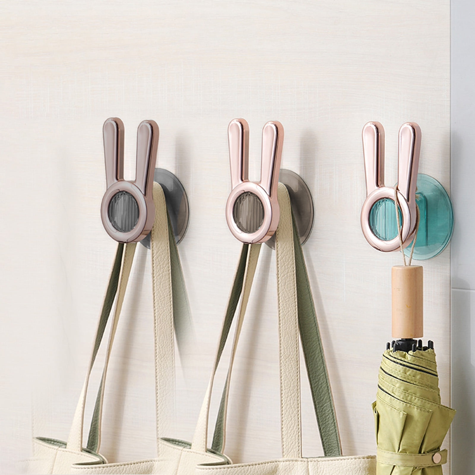 Adhesive Slipper Rack Wall Hook | Cute Cartoon Pet Shape Hanger | No ...