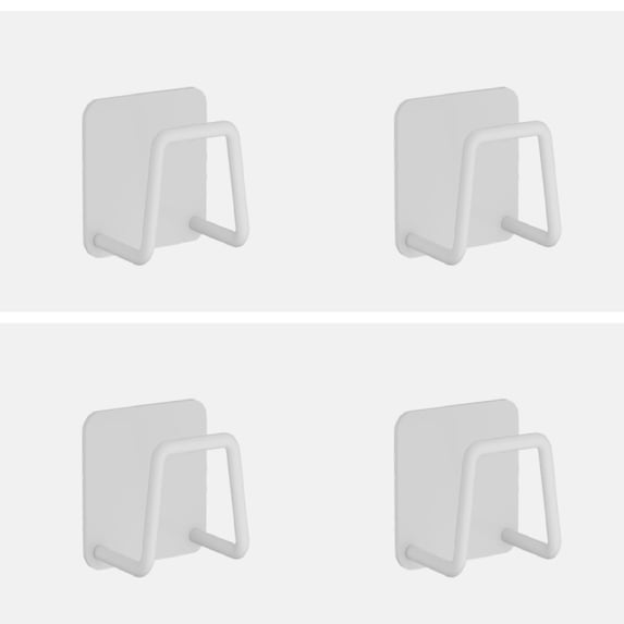Adhesive Sponge Holder for Kitchen Sink, Stainless Steel Sponge Hook ...