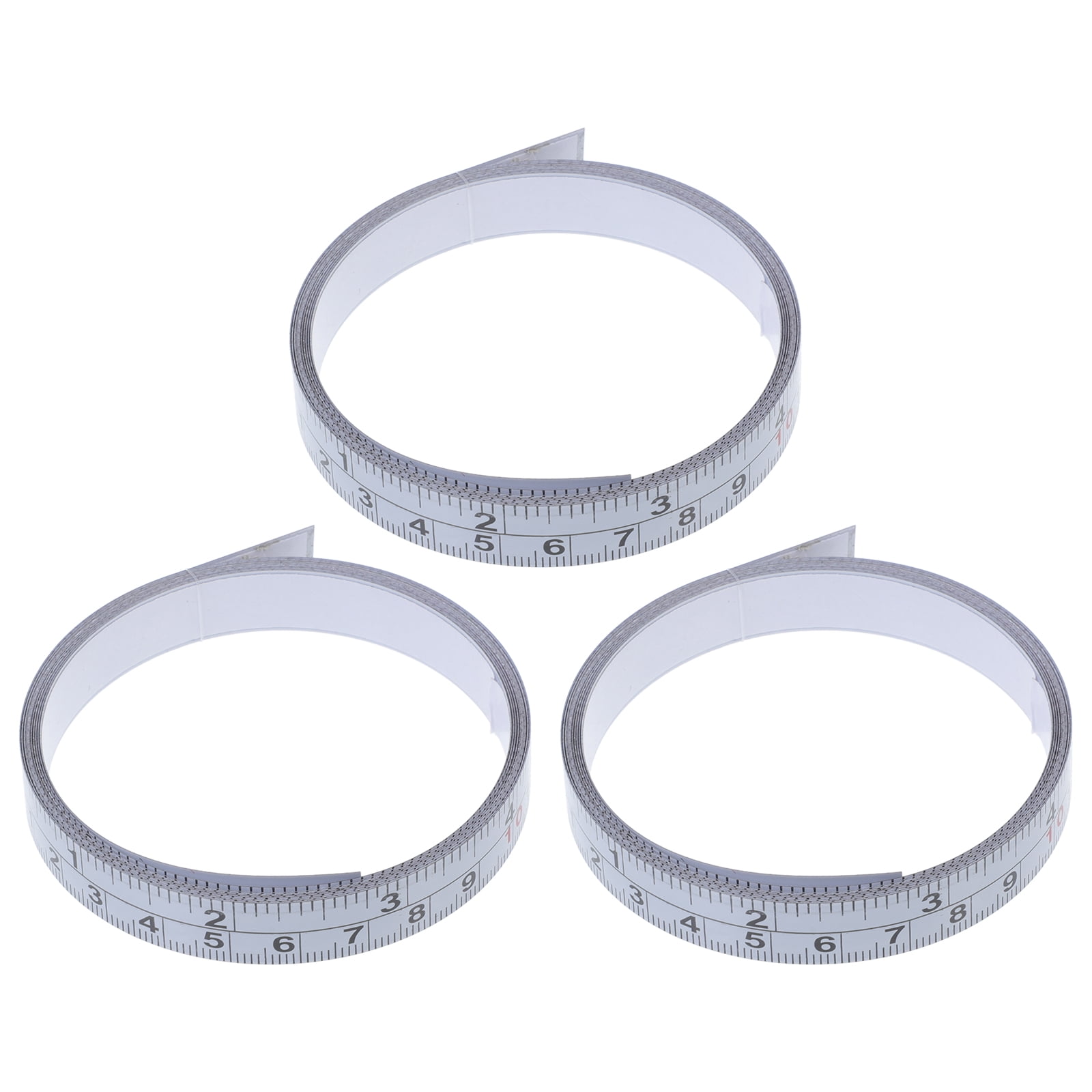 Adhesive Steel Measure Tape Metric Imperial Scales Tape Measuring Tape ...