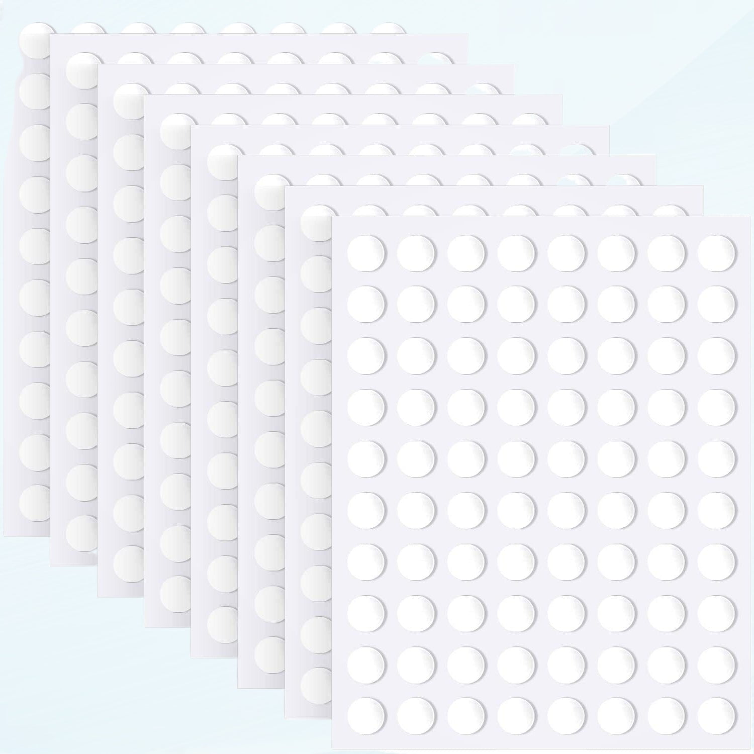 Adhesive Tack, 640 6mm/0.24" Removable Poster Putty, Double-Sided Clear ...