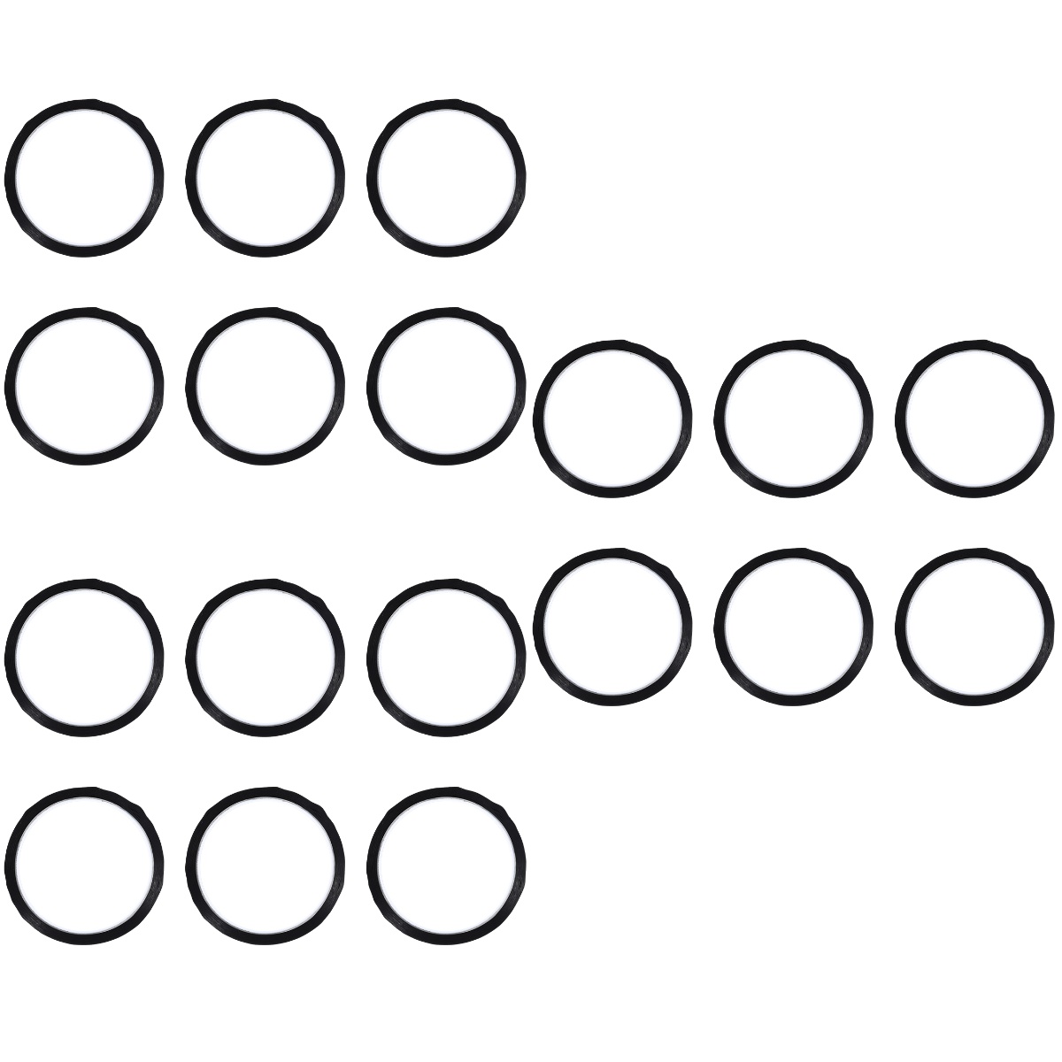 Adhesive Tape 18 Rolls Marking Sticker Desktop Positioning Draw Line ...