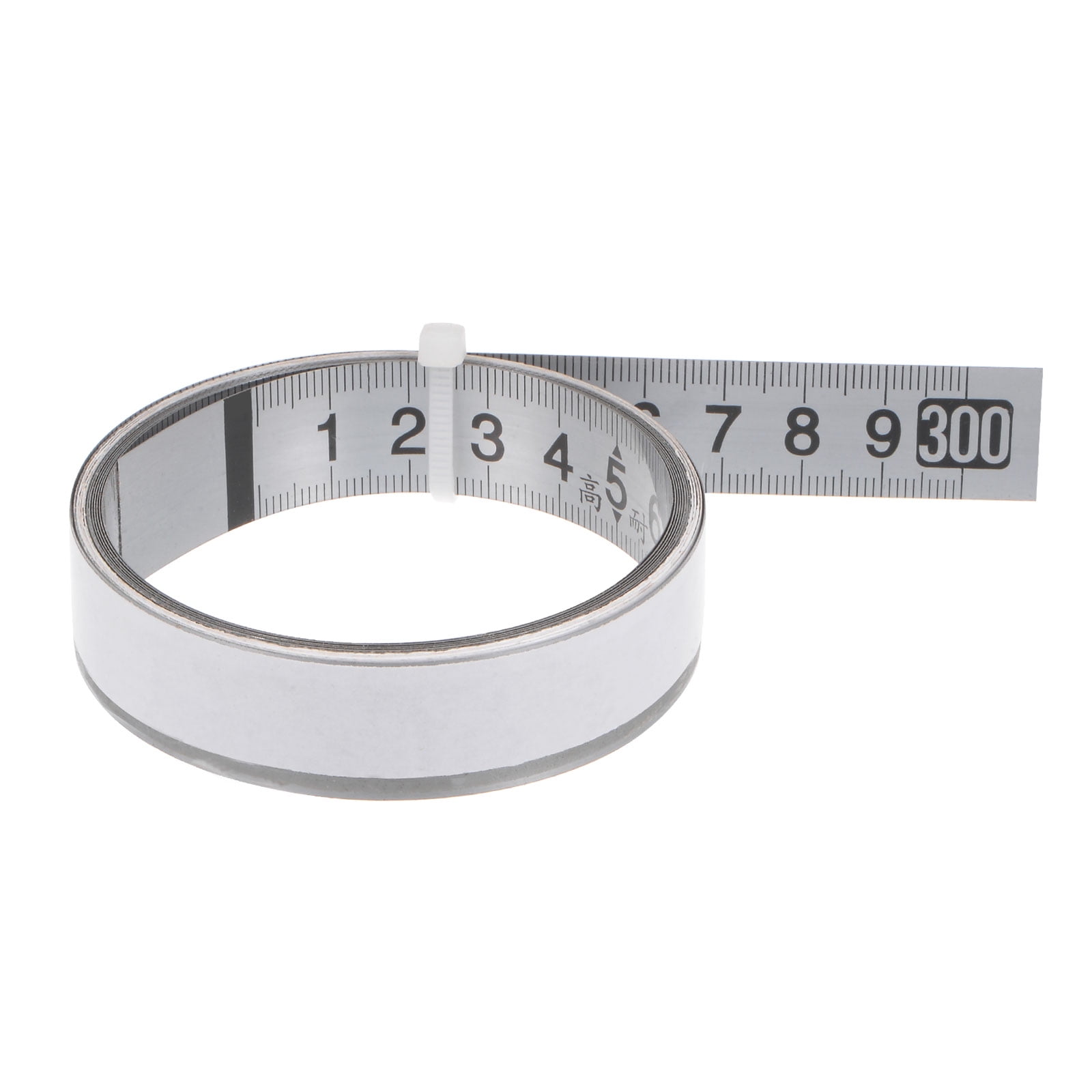 Adhesive Tape Measure 300cm Left to Right Read Sticky Steel Ruler Tape ...