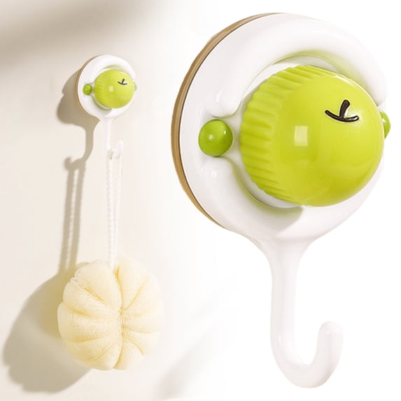 Adhesive Towel Hooks for Bathroom 1Pcs, Vacuum Suction Wall Hooks for ...