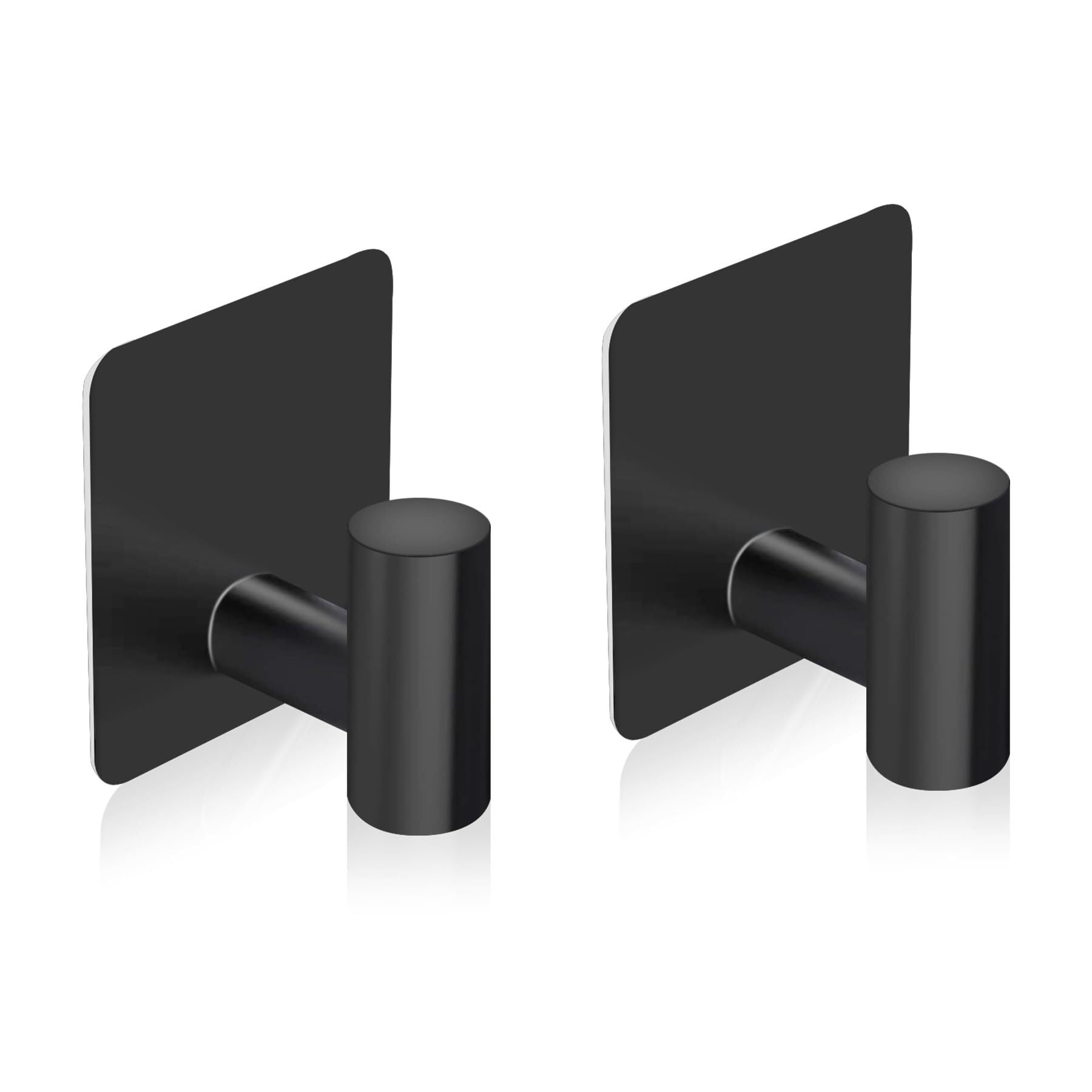 Adhesive Towel Hooks, Heavy Duty Stick on Towel Hooks for Bathrooms ...
