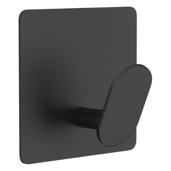 Adhesive Towel Hooks on Wall, 1 Pc Extra Sticky Door Coat Hanger, Robe ...