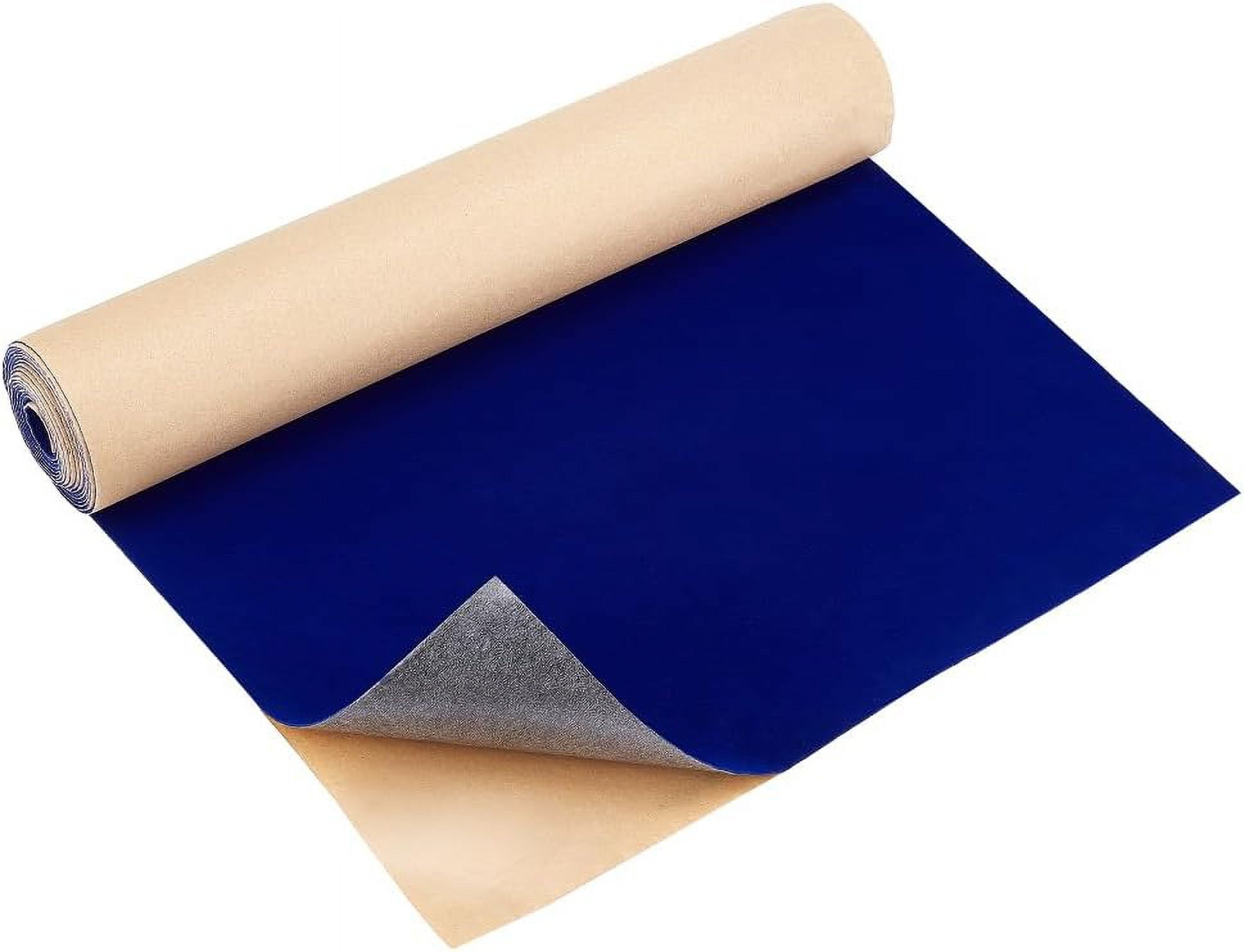 Adhesive Velvet Flocking Liner for Jewelry Drawer Craft Fabric Peel ...