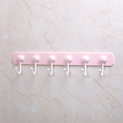 Adhesive Wall Hooks, Heavy Duty Sticky Hooks for Hanging Towel, Coat ...
