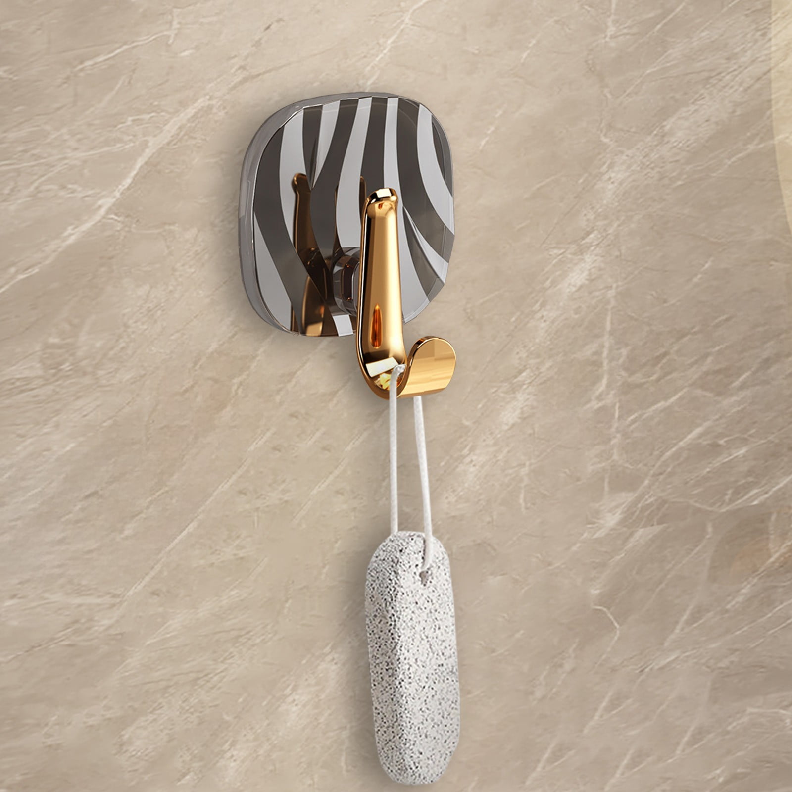 Adhesive Wall Hooks for Kitchen & Bathroom | No Drill Damage-Free ...