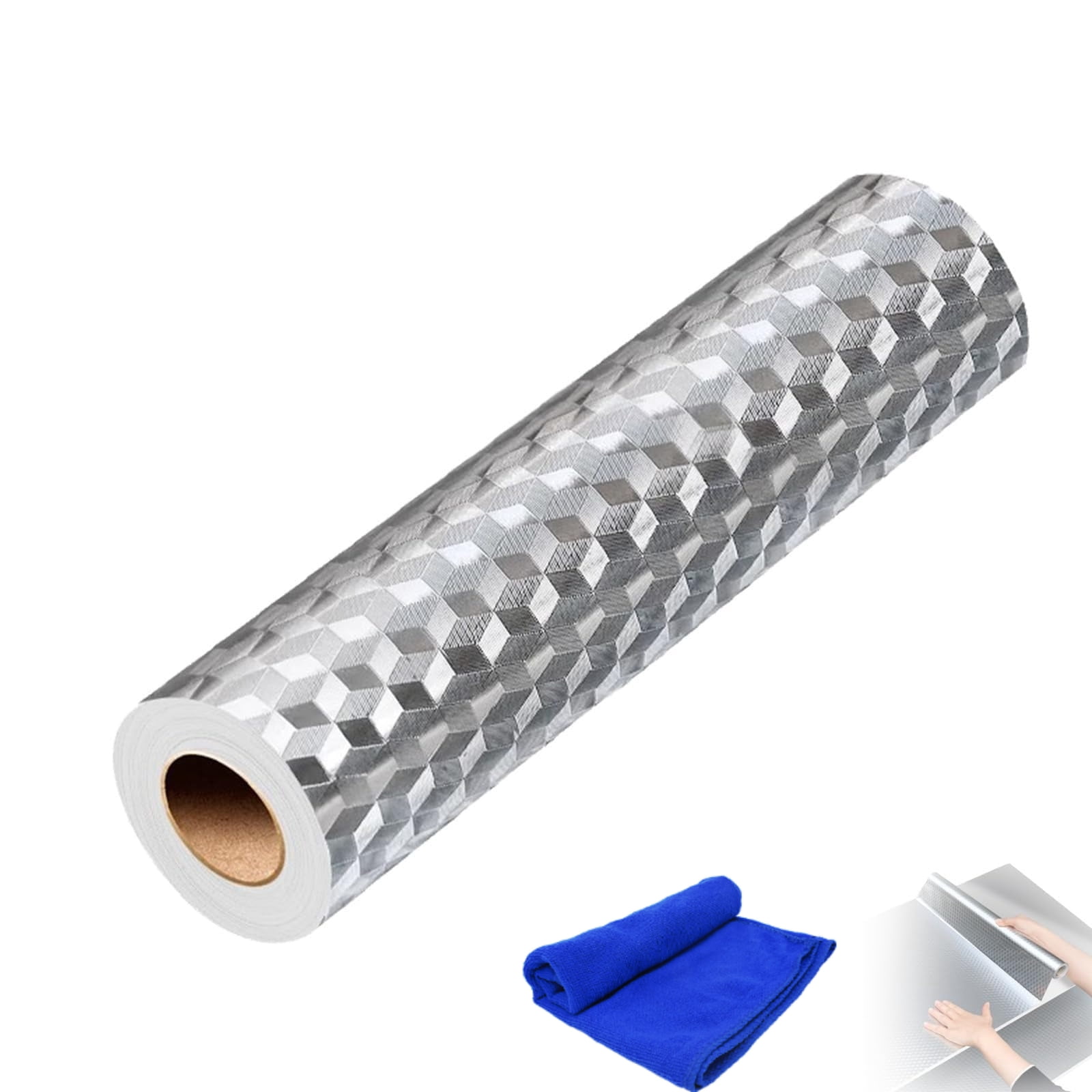 Adhesive Wallpaper Roll, Kitchen Oil-proof Stickers Multiple sizes for ...
