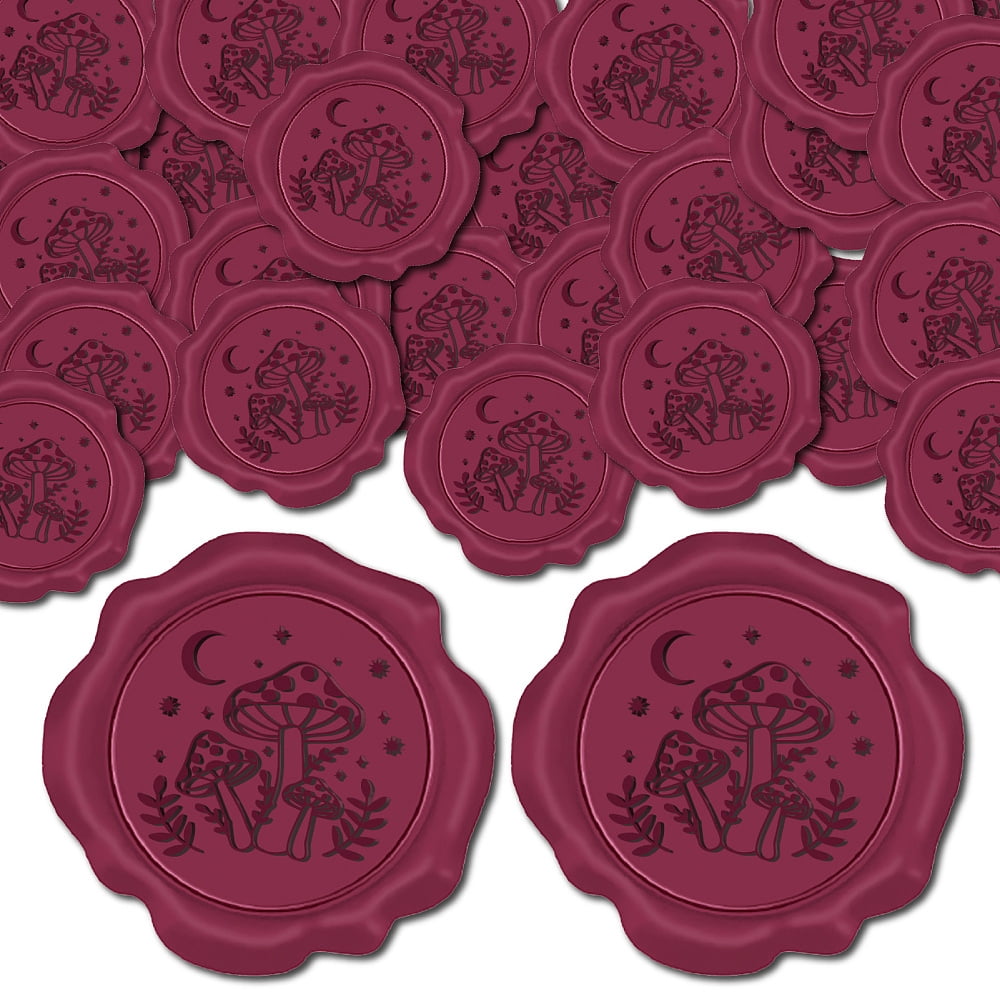 Adhesive Wax Seal Stickers Envelope Seal Decoration For Craft Scrapbook ...