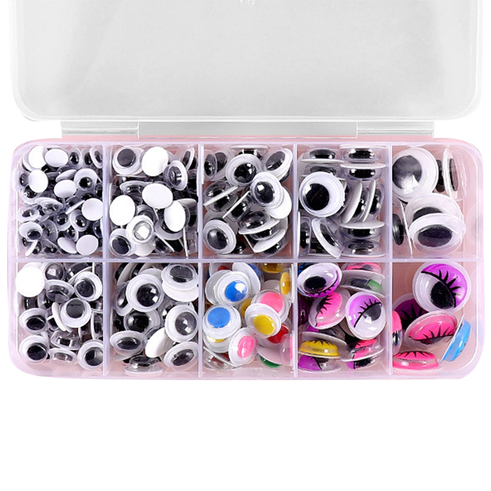 Adhesive Wiggle Eyes Sticky Craft Eyes Sticker Adhesive Wiggle Eyes ...
