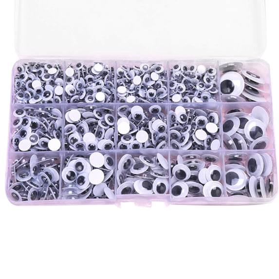 Adhesive Wiggle Eyes Sticky Craft Eyes Sticker Adhesive Wiggle Eyes ...