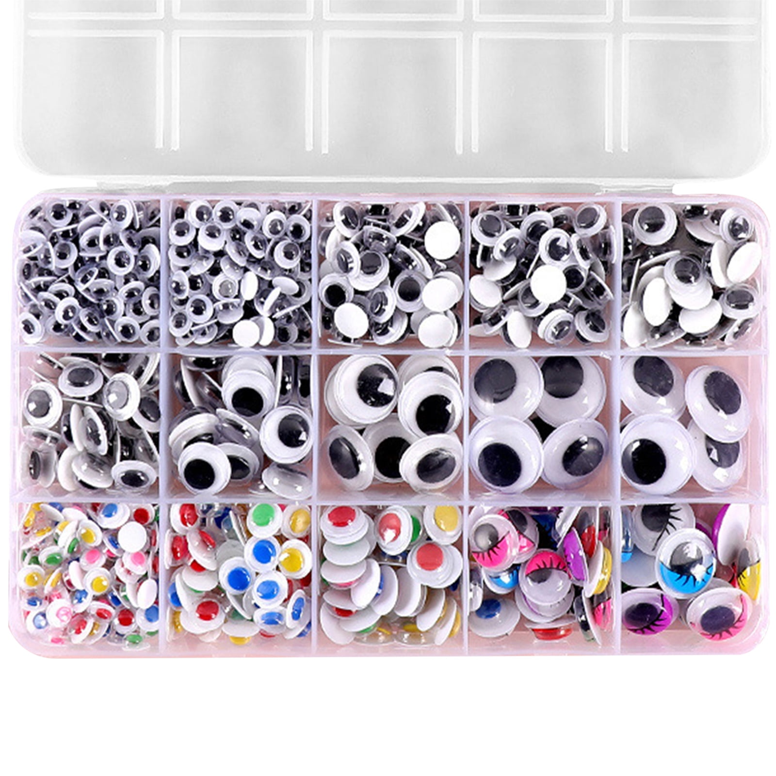 Adhesive Wiggle Eyes Sticky Craft Eyes Sticker Adhesive Wiggle Eyes ...