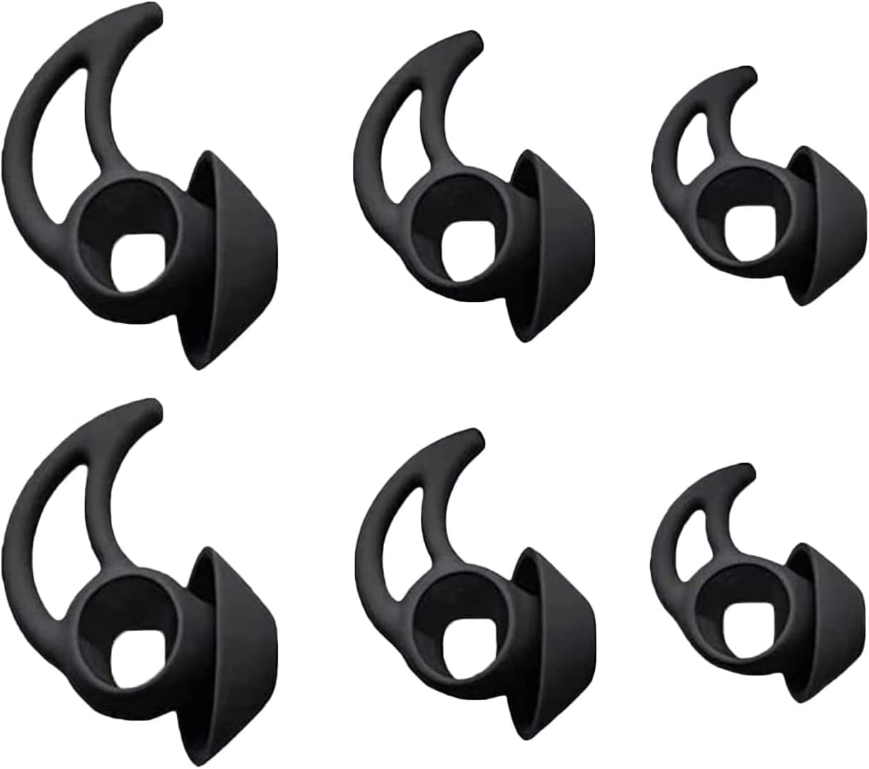 Adhiper QC/Sport Silicone Ear Plugs True Wireless Shark Fin Ear Plugs ...