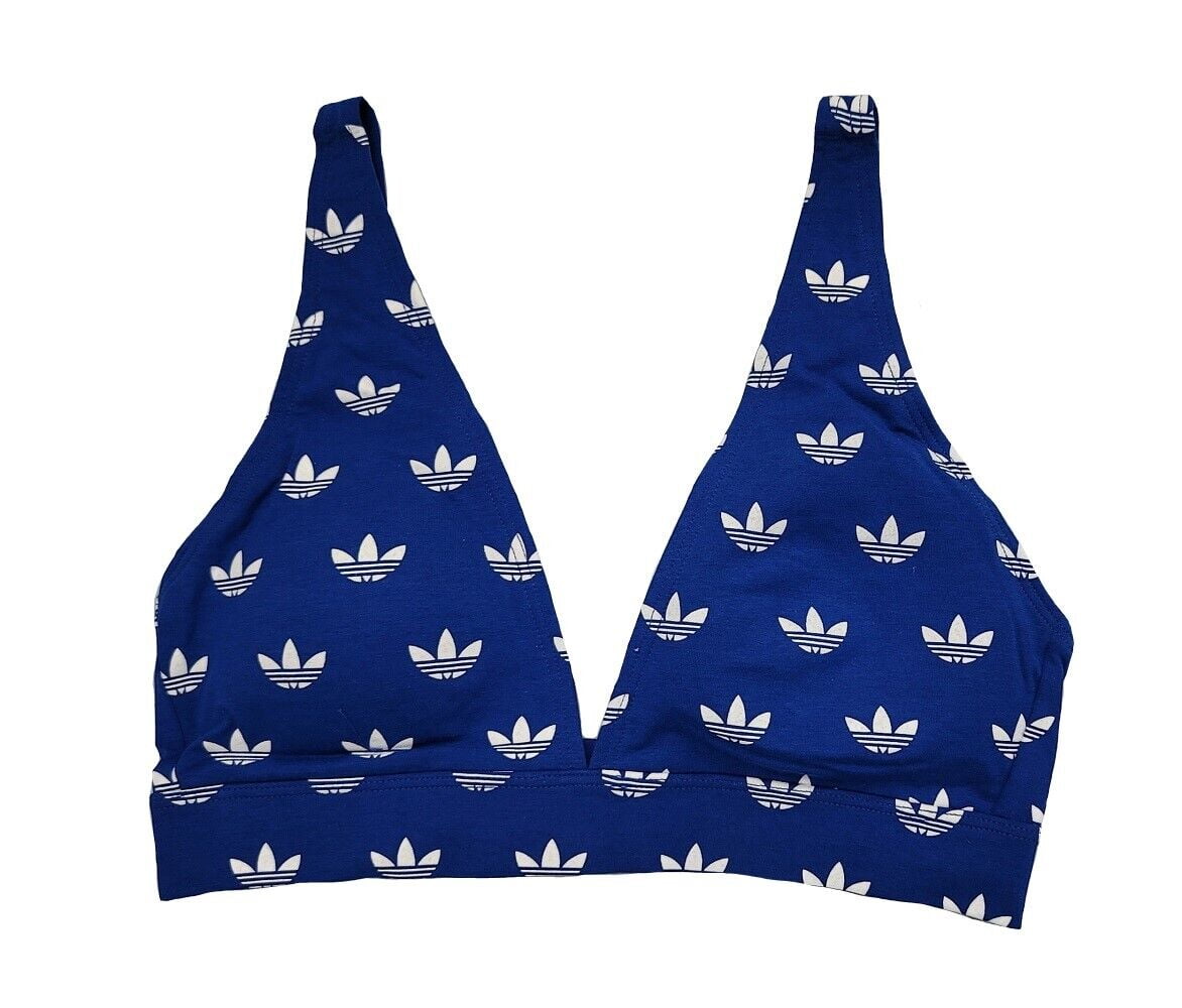 Adidas Adicolor Comfort Flex Cotton Unlined Triangle Bralette - 4A7H01 ...