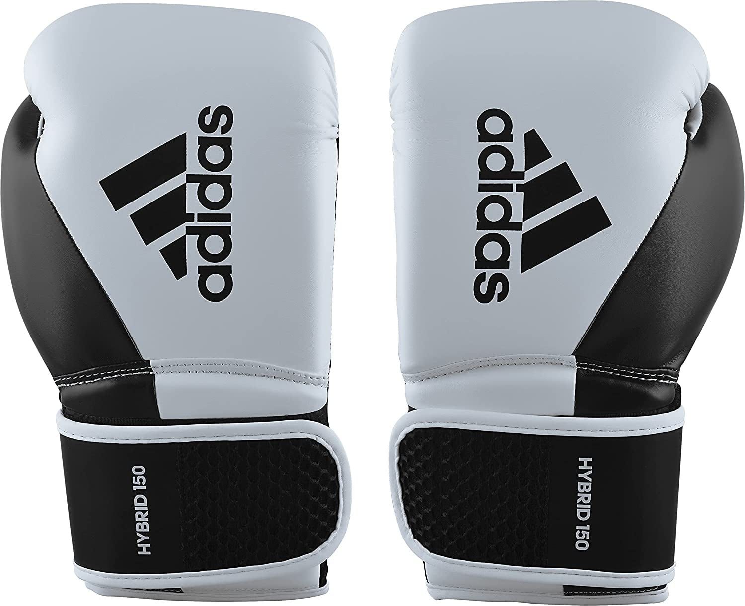 Adidas Boxing Gloves - Hybrid 150 - Kickboxing and Punching Gloves - for Men & Women - White ...