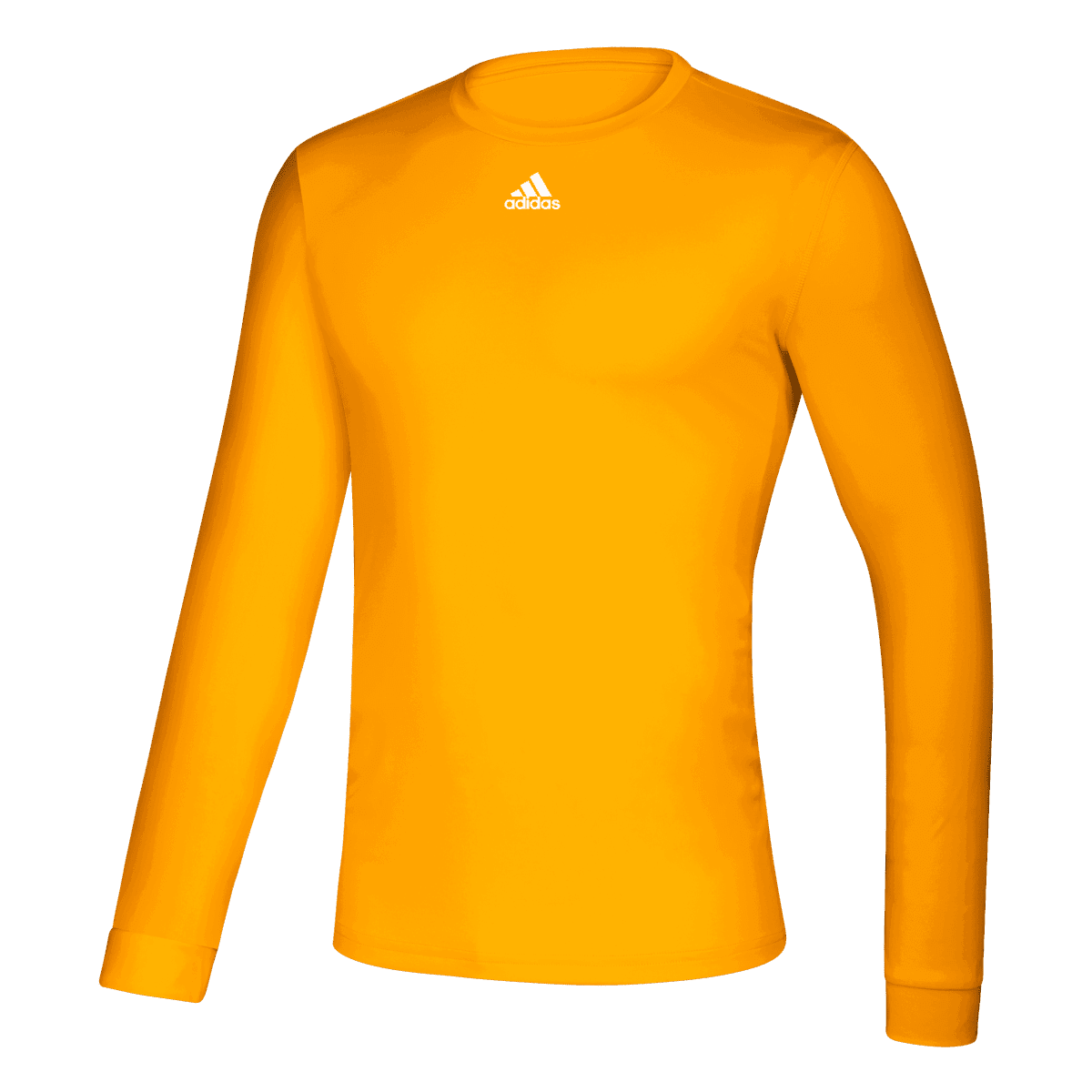 Adidas Creator Long Sleeve Top - Men's Training XS Collegiate Gold/White - Walmart.com